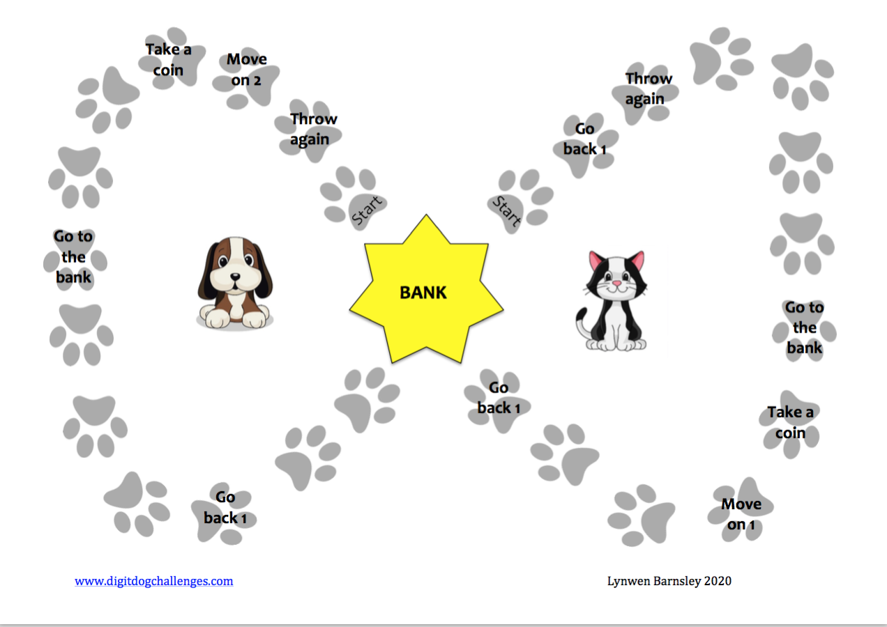 Collect the Coins – Digit Dog Challenges